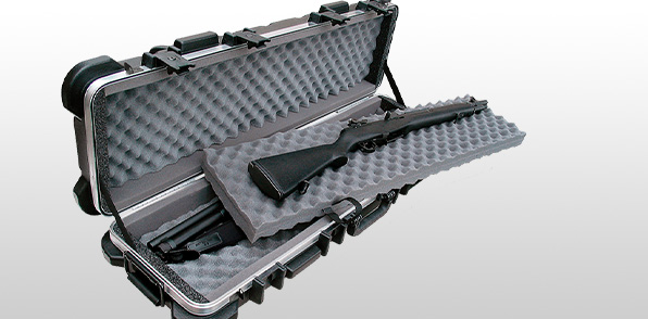 SKB Gun Cases - Silver | SKB Rack Cases