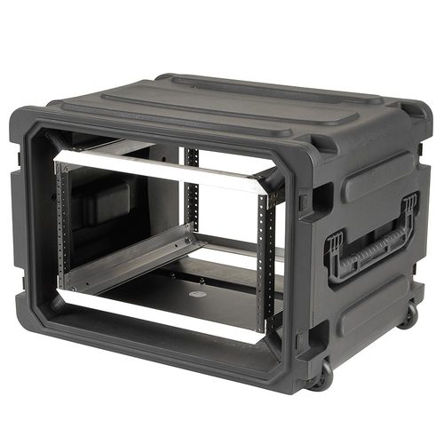SKB 3SKB-R06U20W - 20 Inch Deep Roto Shockmount Rolling Rack Case - 6U ...